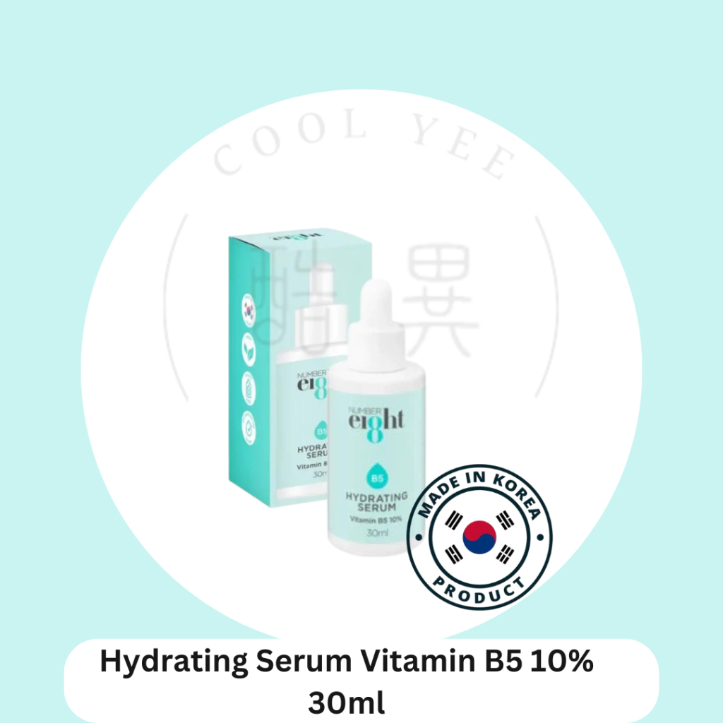 Number Eight eI8ht Hydrating Vitamin B5 10% 30ml (EXP: 07/2025 ...