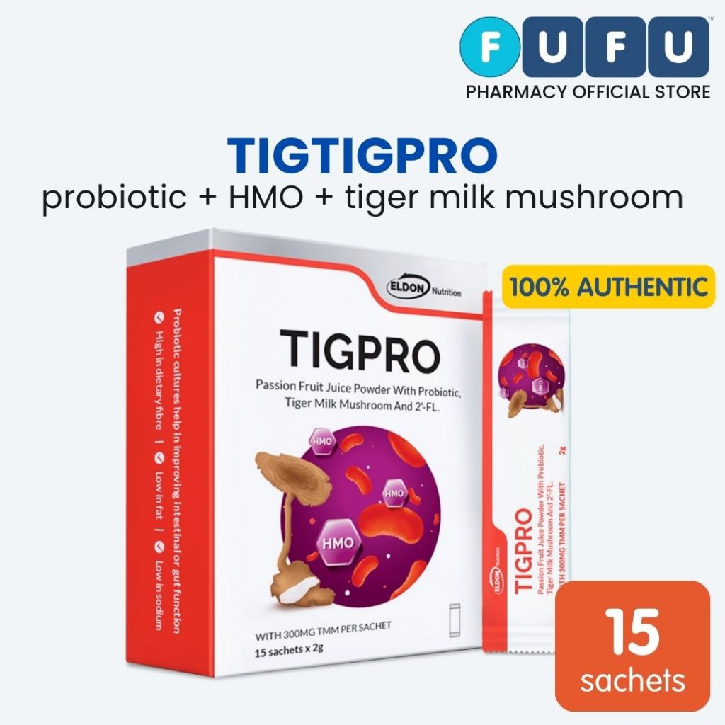 Eldon TigPro Sachet 15’s - For Cough, Cold & Flu. Improve Immune System ...