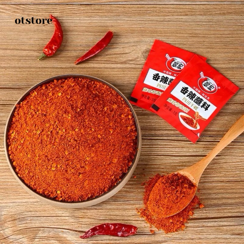 2g CUI HONG SPICY DIPPING Seasoning Sichuan Dry Dish DIPPING Everything ...