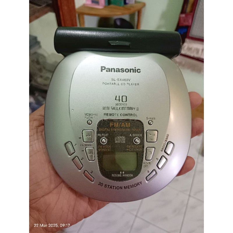 Panasonic/Philips Discman SILVER CD,Mp3,CD-R/RW | Shopee Singapore