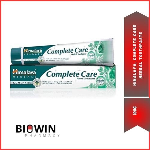Himalaya, Complete Care Herbal Toothpaste 100g (Fluoride free) | Shopee ...