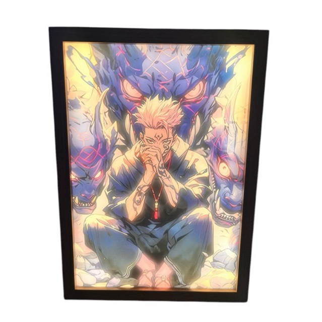 Jujutsu Kaisen Anime Satoru Gojo Sukuna Sketch to Art USB Powered ...