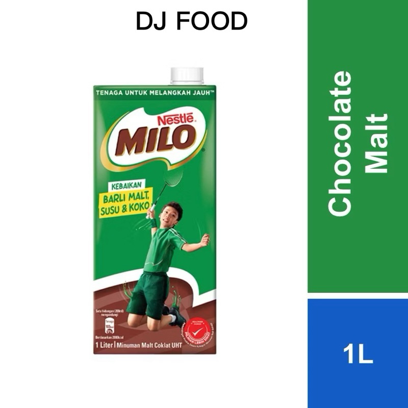 Milo UHT 1L Kotak Choclate Malt ( 1unit ) | Shopee Singapore