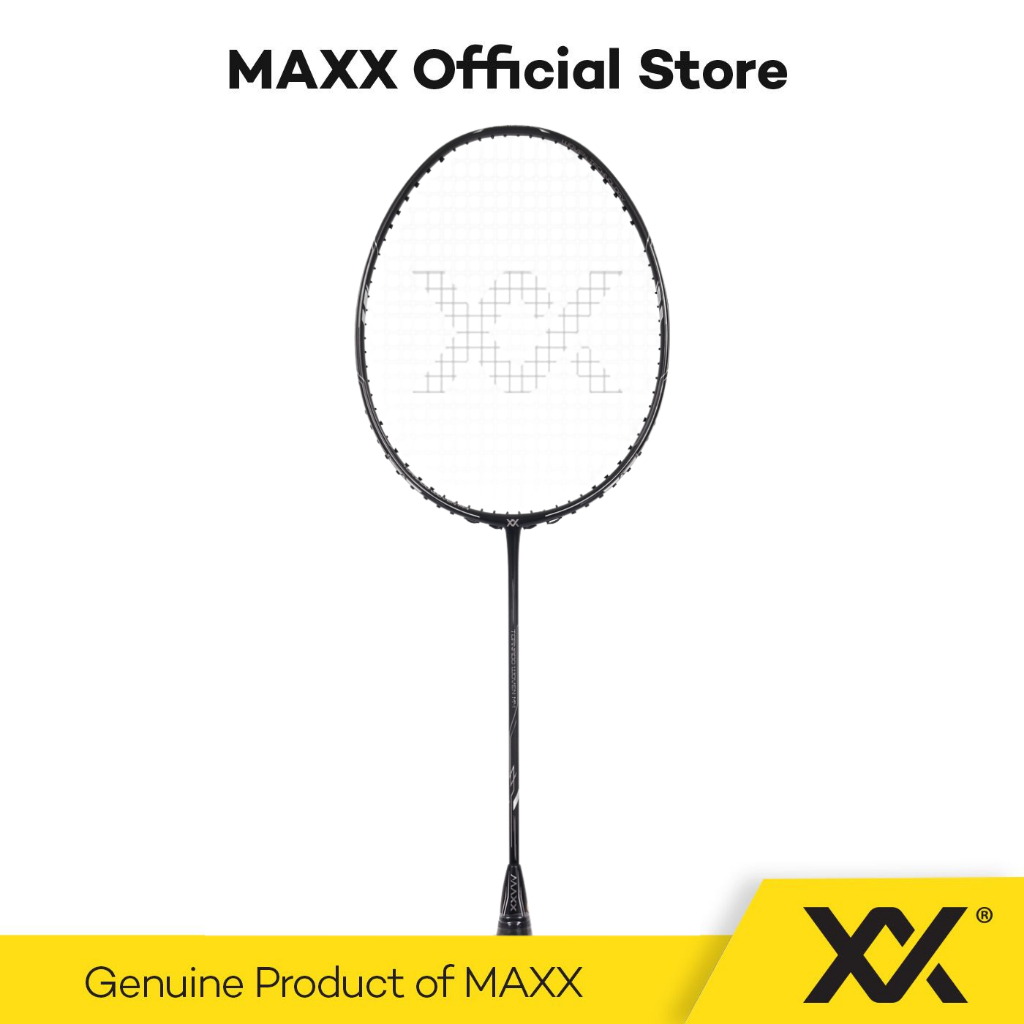 MAXX Badminton Racket - TORNADO WOVEN M4 (FREE String + Grip ) | Shopee ...