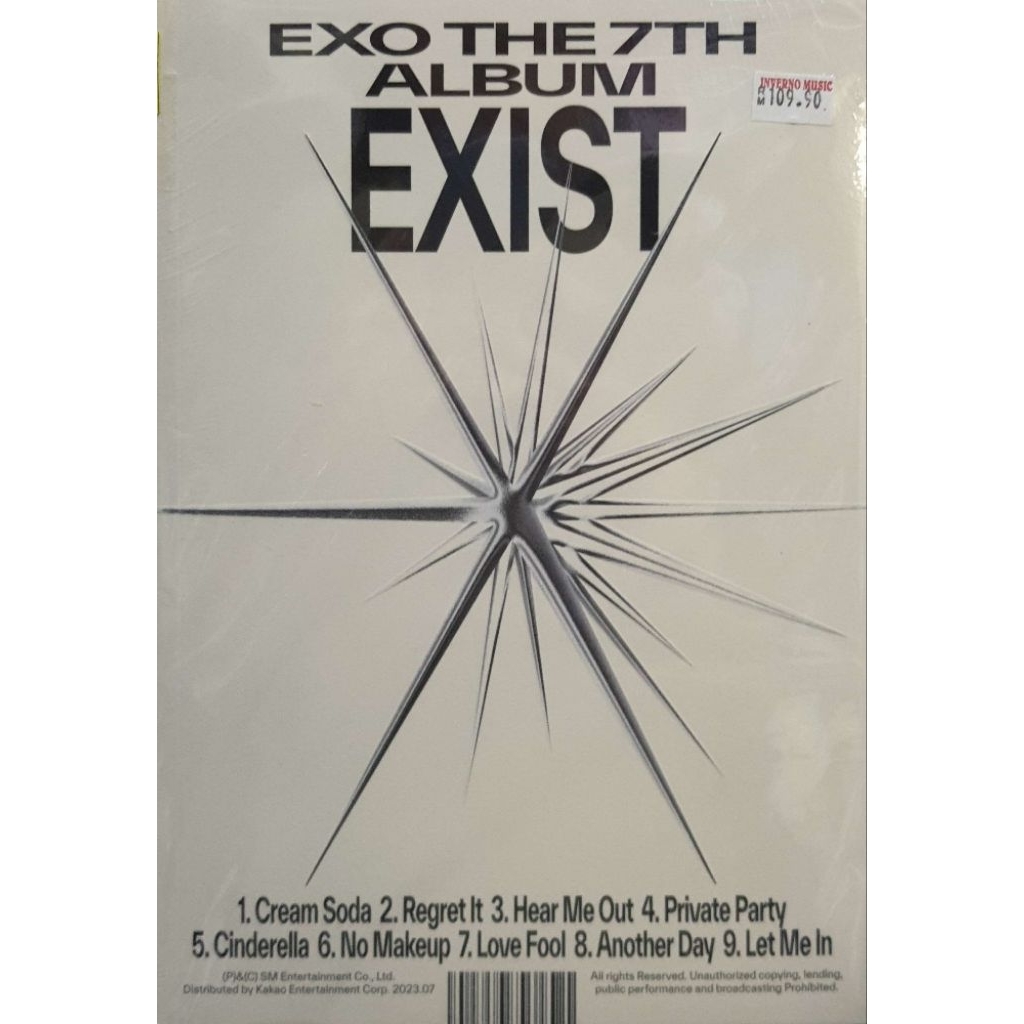 Exo - The 7th Album : Exist (CD) | Shopee Singapore