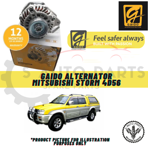 MITSUBISHI STORM 4D56 100% BRAND GAIDO (ALTERNATOR NEW) (ALTERNATOR ...