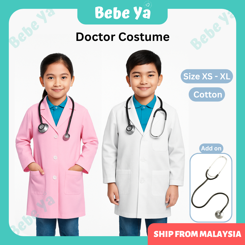 Doctor Costume Kids - Occupation White Coat Lab Coat Uniform Cosplay ...