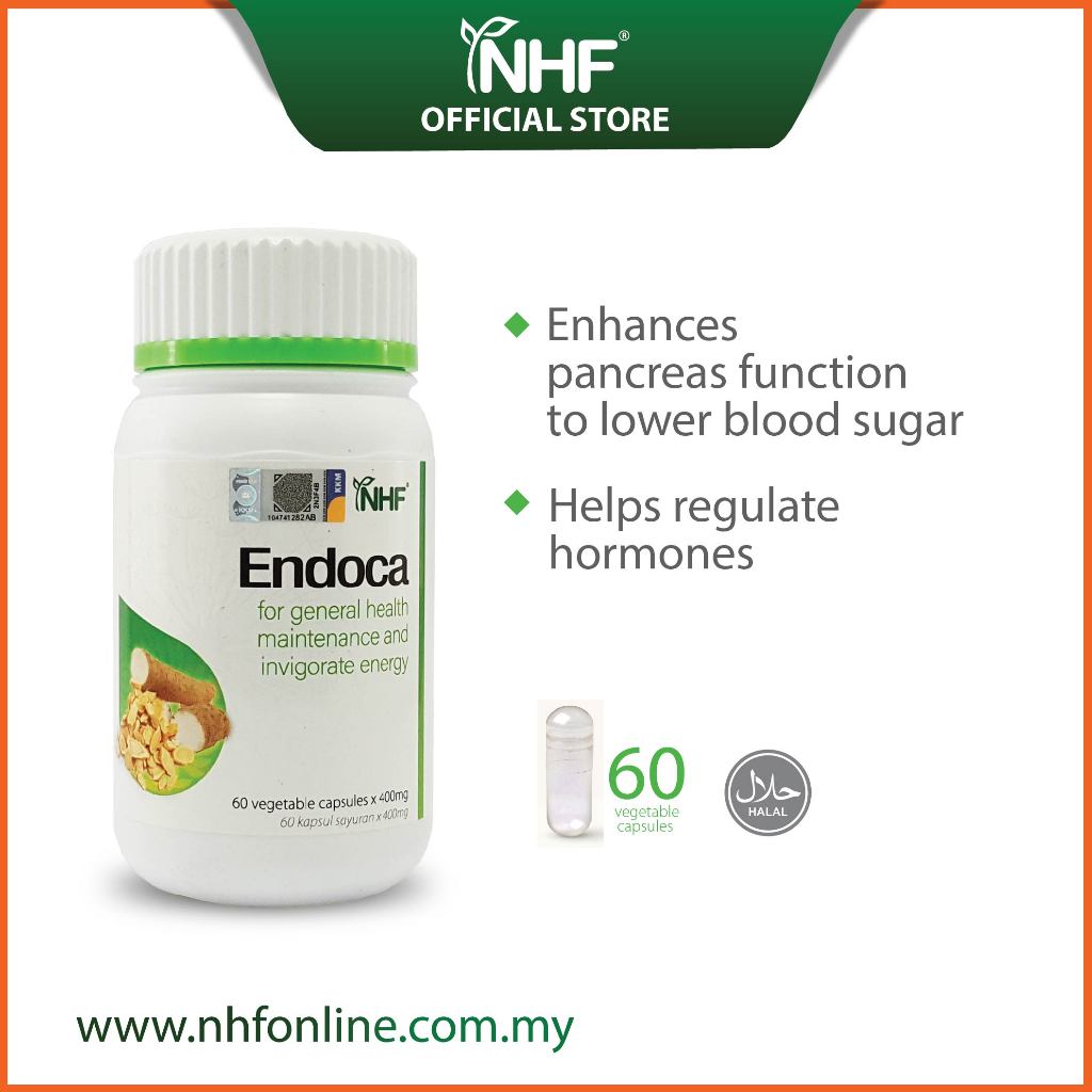 NHF Endoca (60 Capsules) | Shopee Singapore