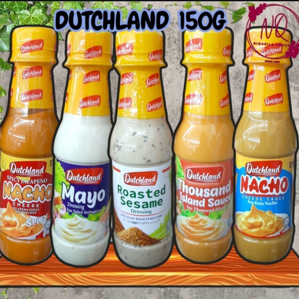 SOS by DUTCHLAND (MAYO/THOUSAND ISLAND/NACHO SPICY CHEESE/SESAME ...