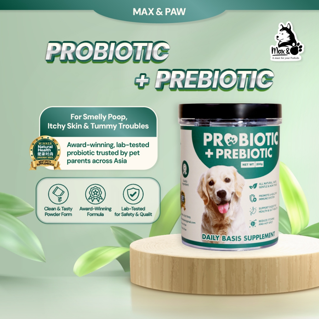 【OFFICIAL】Max & Paw Pet Supplement Dog Supplement Probiotic - All ...