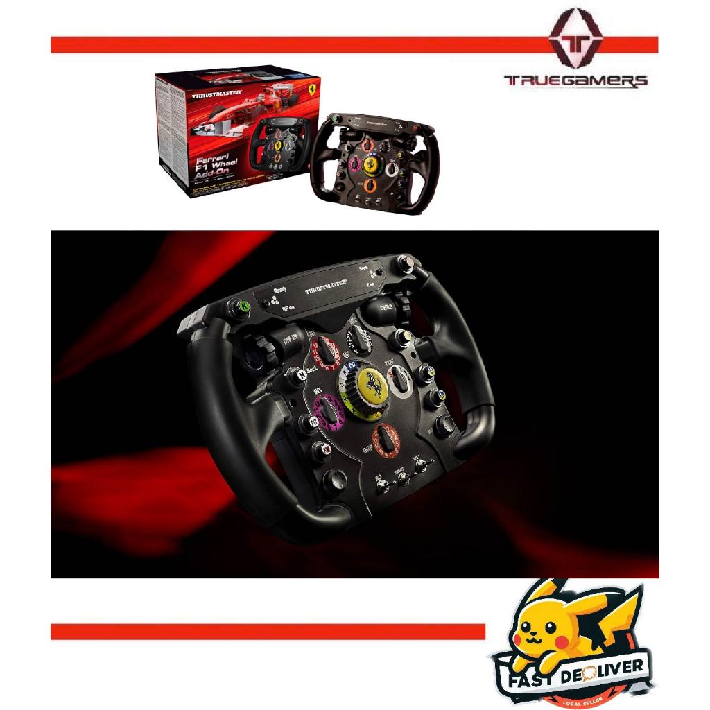 Thrustmaster Ferrari F1 Wheel Add-On | Racing Game Wheel Add-On | PC ...