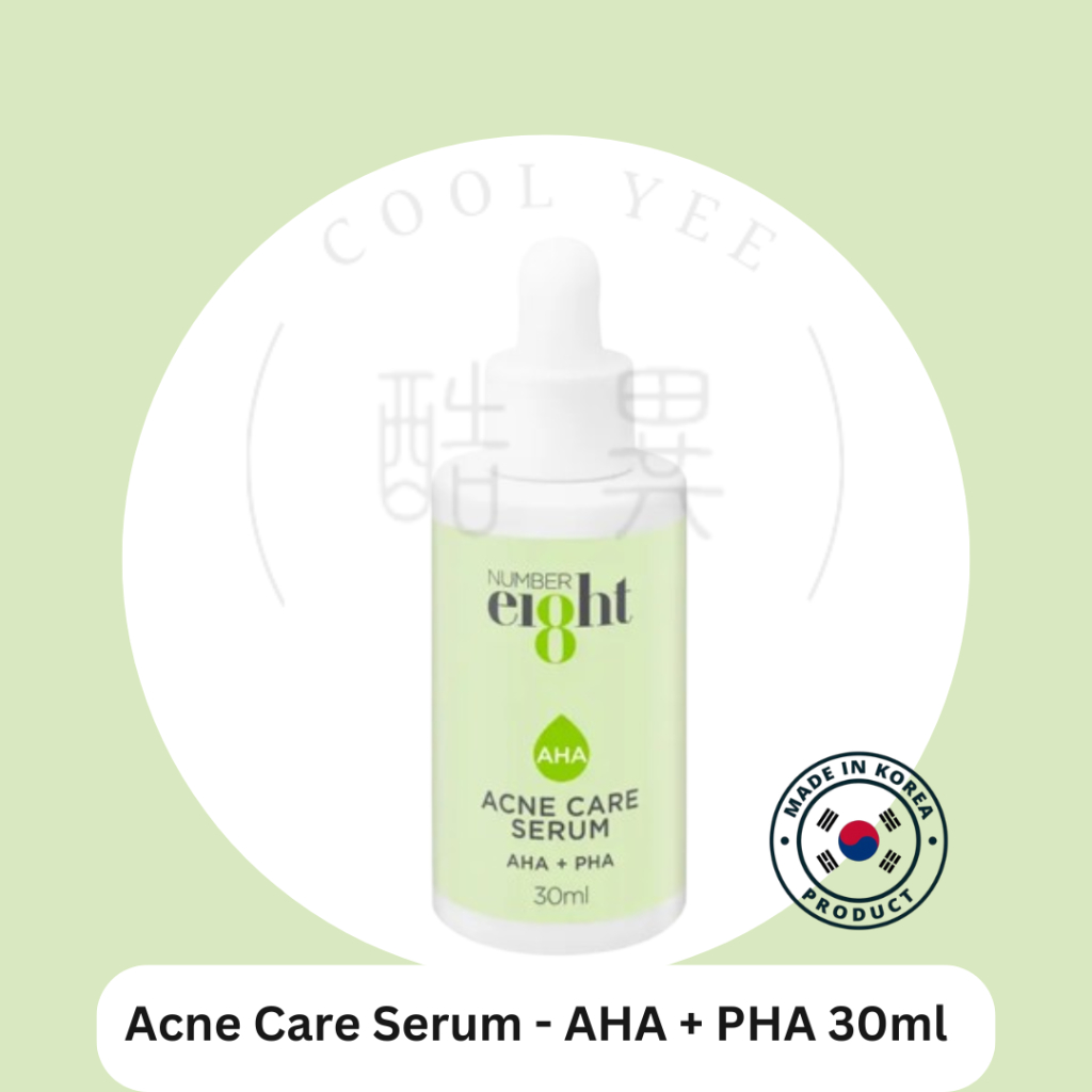 [Clearance EXP 09/2025] Number Eight Ei8Ht Aha+Pha Acne 30ml | Shopee ...