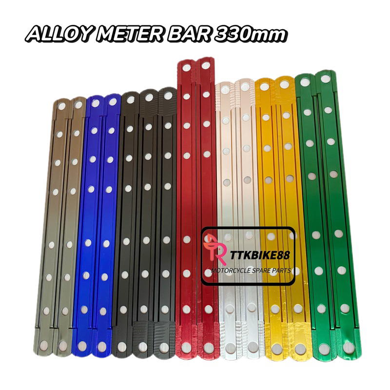 ALLOY METER BAR ALLOY 330 BESI METER BAR 26CM TEBAL 2mm | Shopee Singapore