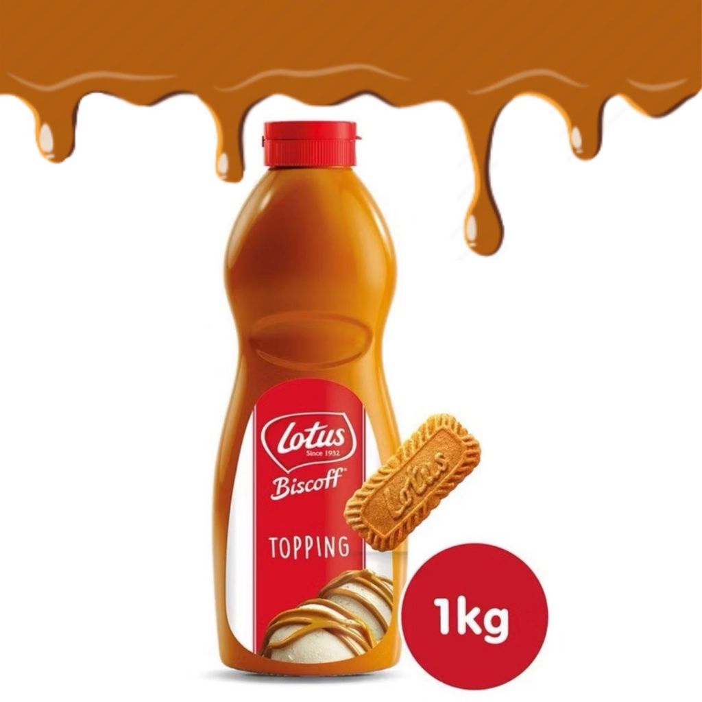 LOTUS BISCOFF TOPPING SAUCE 1KG | Shopee Singapore