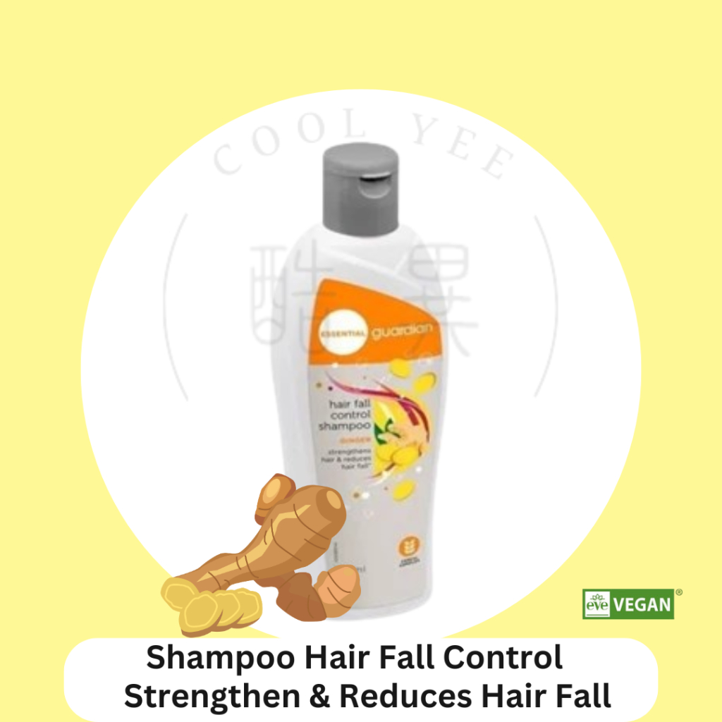 Guardian Essential Hair Fall Control Shampoo Ginger Strengthens Hair ...