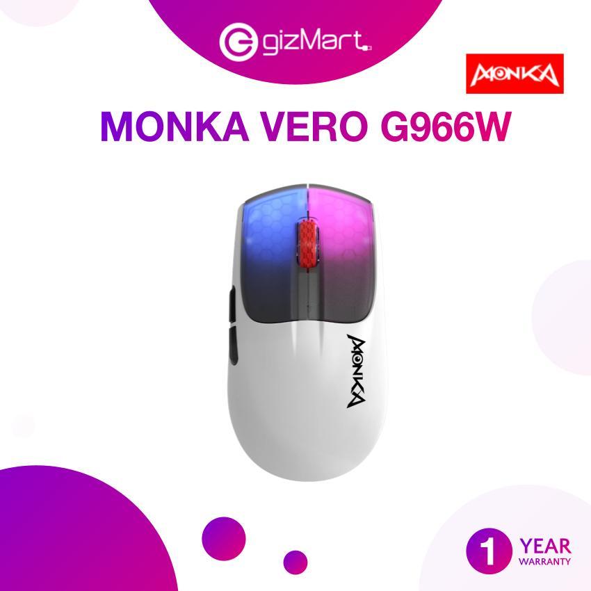Marvo Monka Vero G966W Wireless Gaming Mouse Tri Mode Wired + 2.4G ...