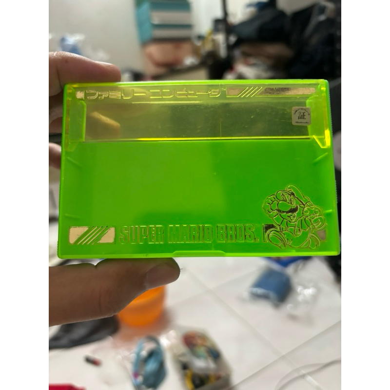 Vintage Official Nintendo Super Mario Bros Famicom Game Cassette Case ...