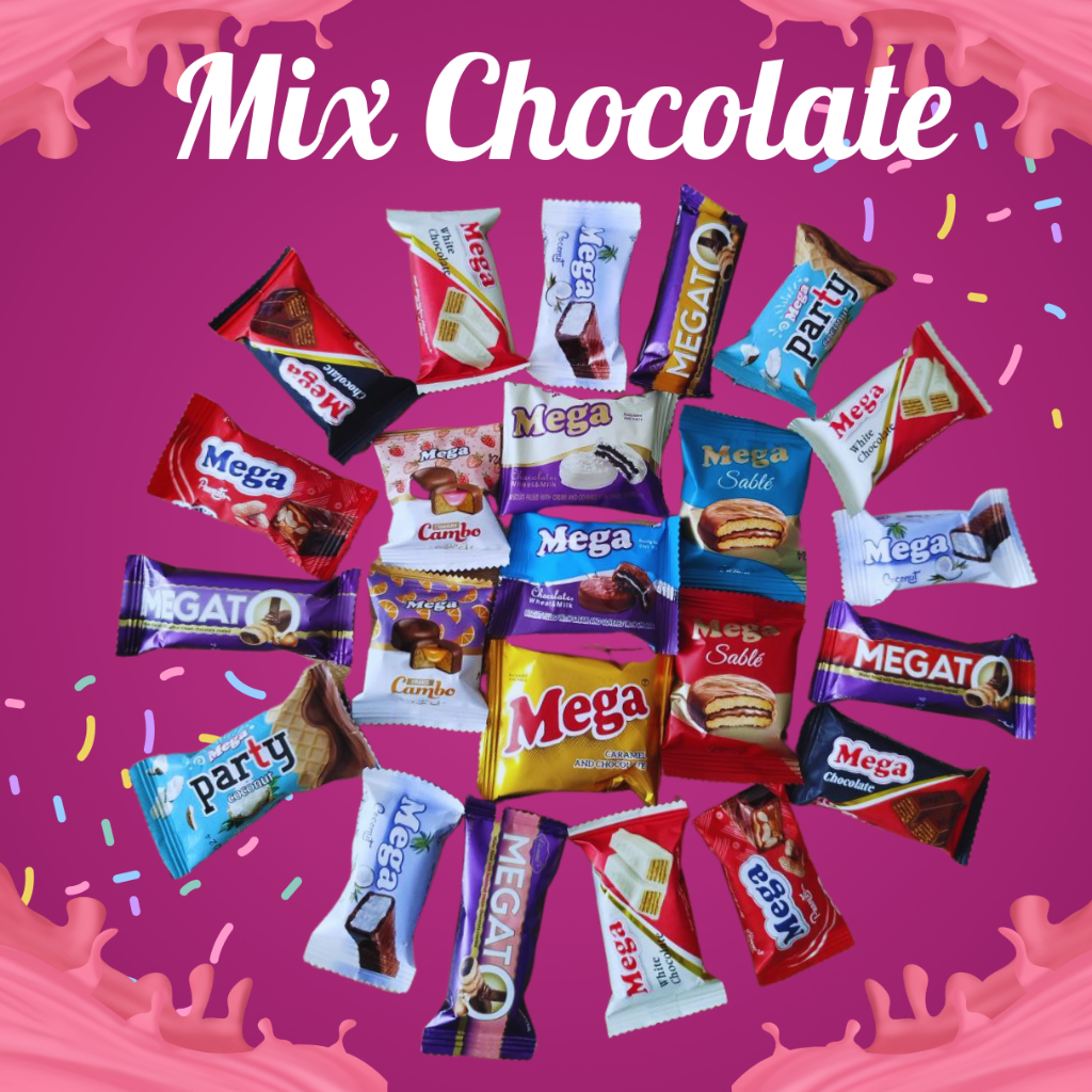 Chocolate Raya / Wafer / Mega Chocolate / Mix Chocolate / Coconut ...