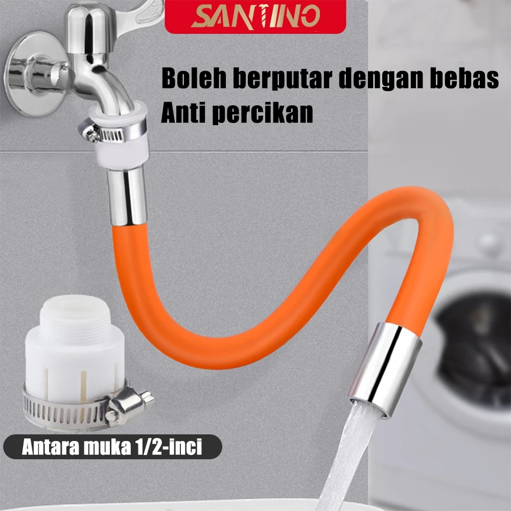 Faucet Extension Hose Extender Pipe Faucet Extender Pipe Tube Water tap ...