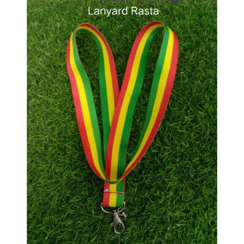 Lanyard Tali Name Tag Nama Rasta Bob Marley Pekida | Shopee Singapore