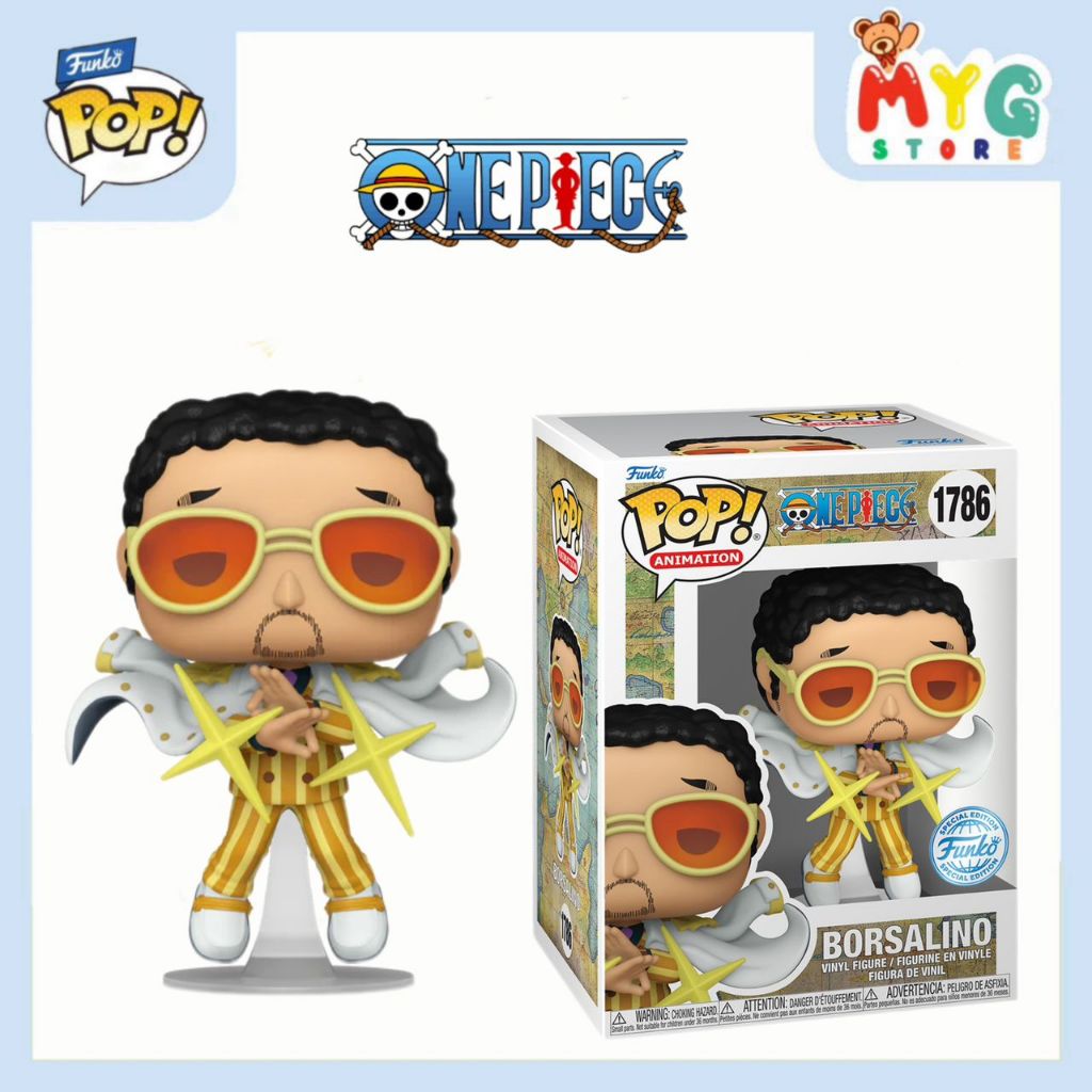 Funko Pop Vinyl Animation One Piece 1786 Borsalino [ Special Edition ...