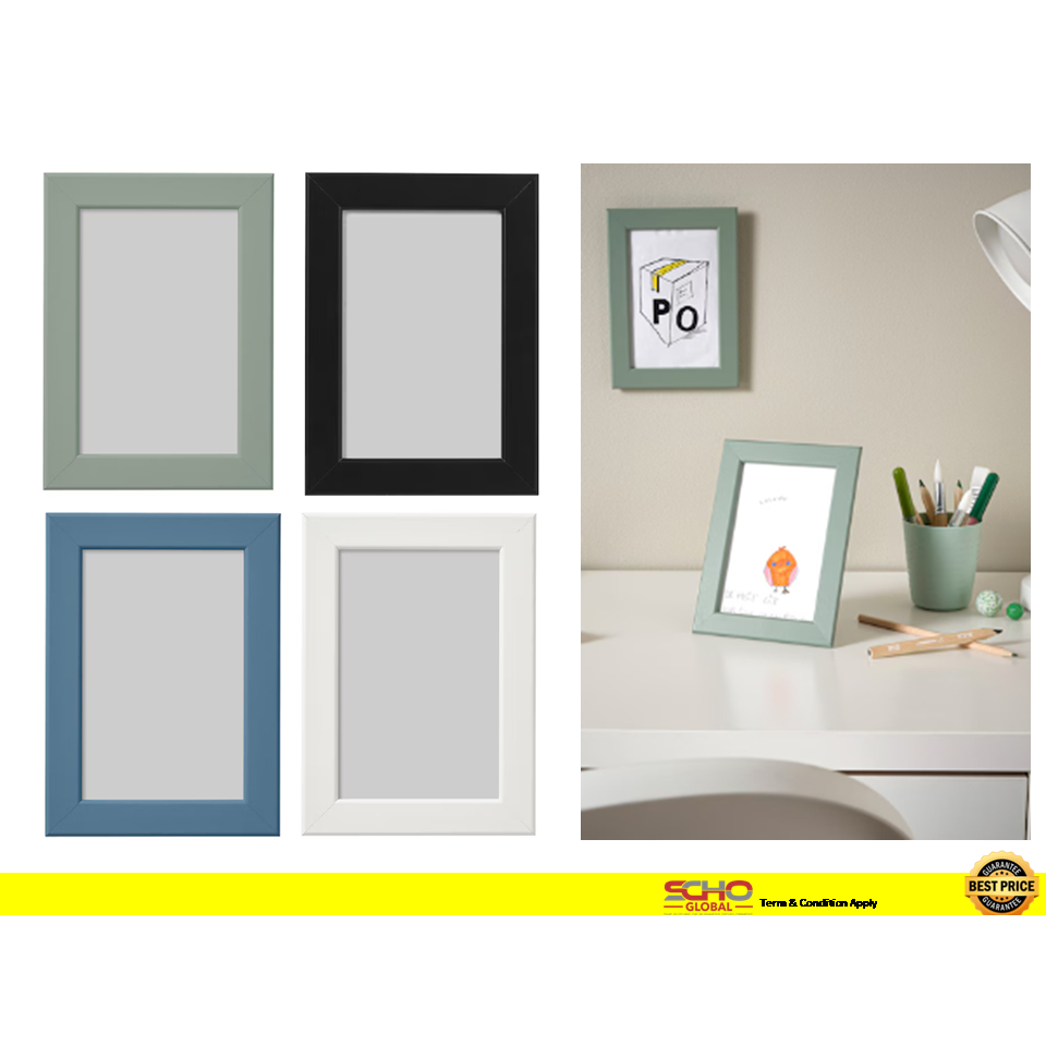 Ikea-FISKBO Frame (10 x 15 cm , 13 x 18cm) | Shopee Singapore