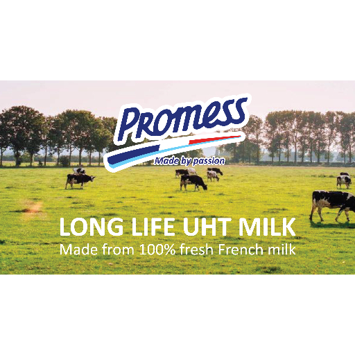 PROMESS UHT MILK (200ML X 6) Whole Milk, Strawberry, Banana & Chocolate ...