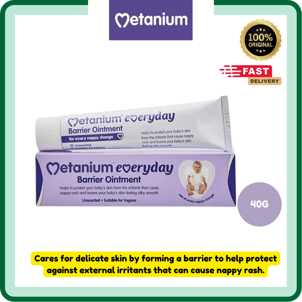 Metanium Everyday Barrier Ointment | 40G | EXP:07/26 | Diaper Cream ...