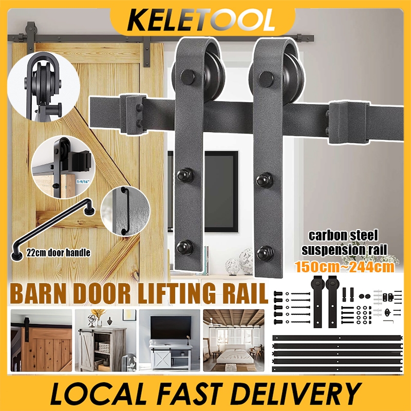 Barn door crane rail sliding door rail silent sliding rail barn door ...