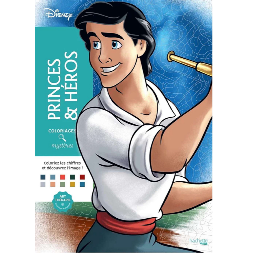 Color By Number PRINCE AND HEROES - Kertas Mewarna Colour by number ...