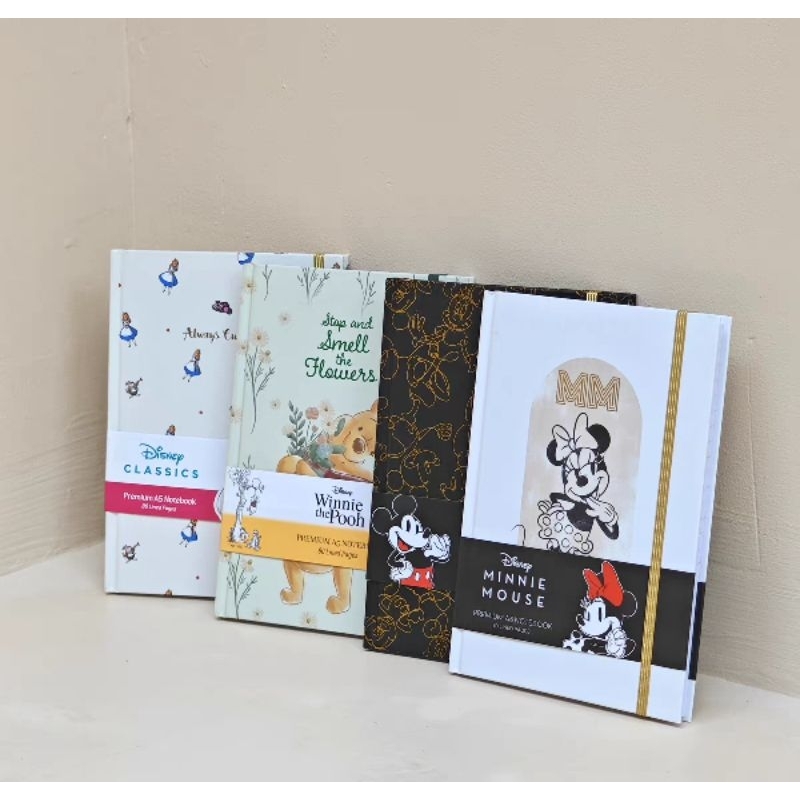 Disney Mickey Mouse Minnie Mouse Winnie The Pooh Alice Hardcover school ...