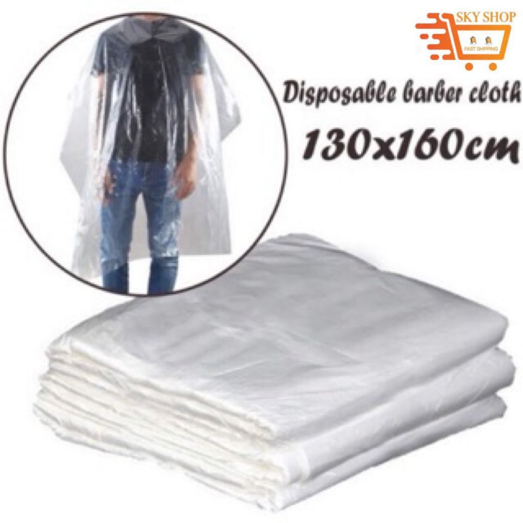 50/100pcs Disposable Cutting Cape (Good Quality ) 一次性围布 130 x 160cm ...
