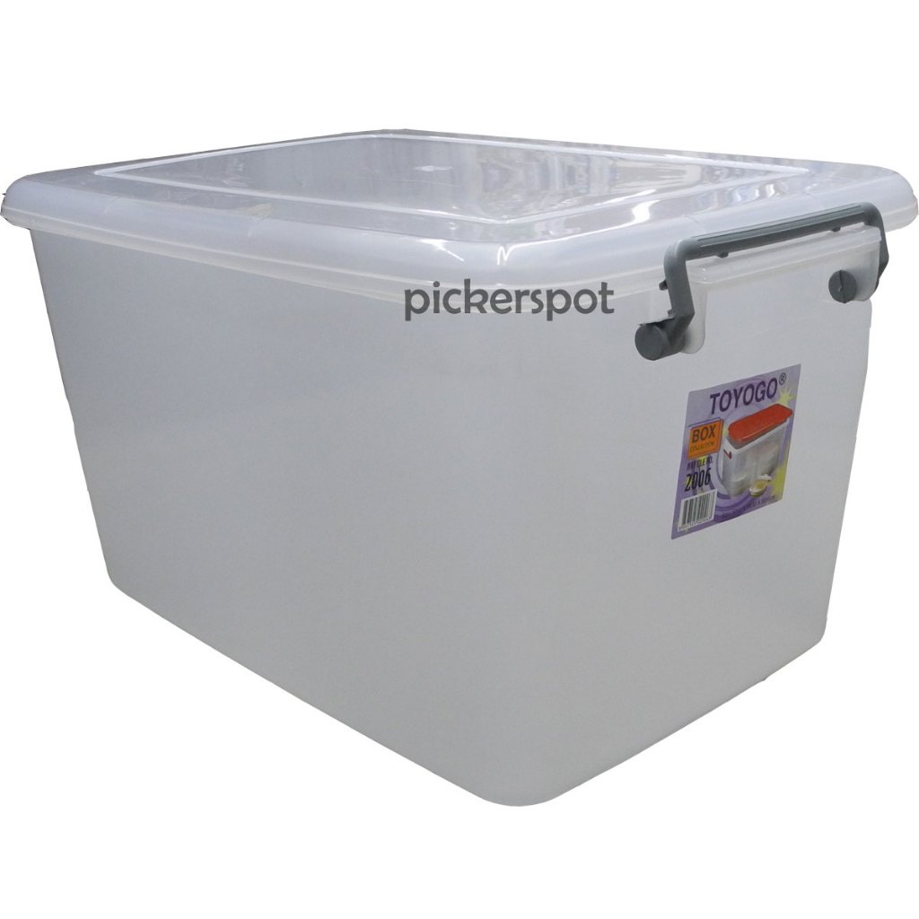 TOYOGO 2006 Storage Box with Lid (40L+-) | Shopee Singapore