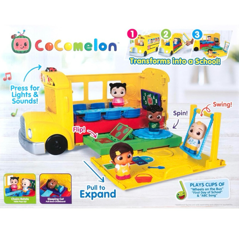 The CoComelon Transforming School Bus | Shopee Singapore The CoComelon Transforming School Bus | Shopee Singapore