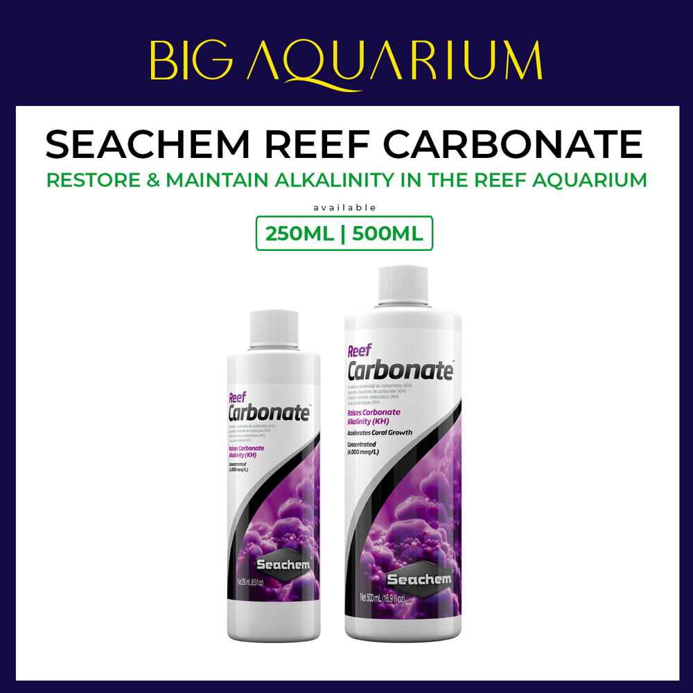 Seachem Reef Carbonate Raises Carbonate Alkalinity KH - Marine ...