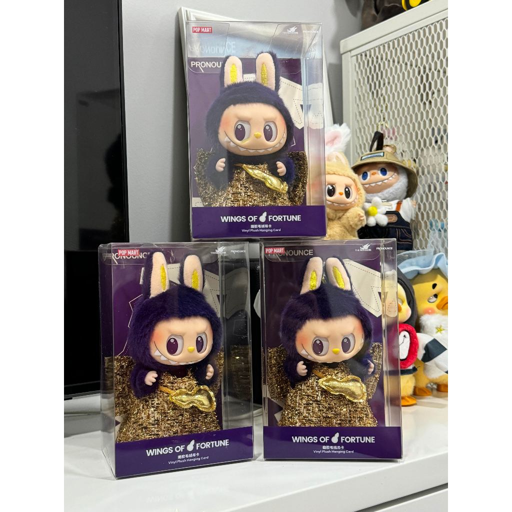 Pop Mart Labubu - Wings Of Fortune Vinyl Plush Hanging Card | Shopee ...