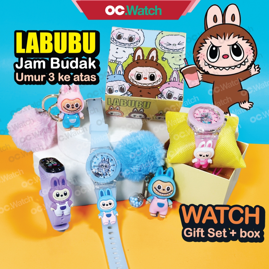 OCwatch Watch Labubu Watch Set Boys Girls Watch Labubu Watch Boy Gift ...
