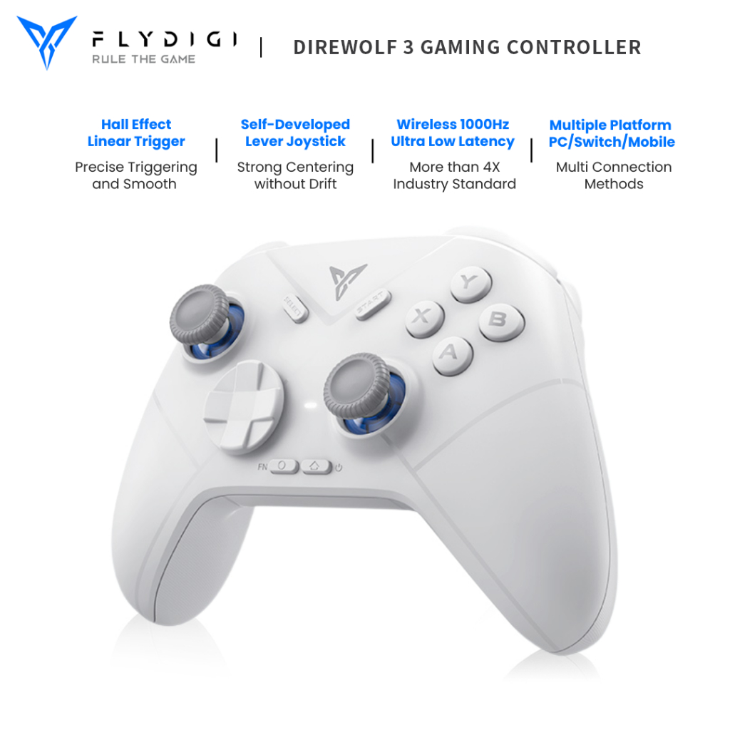 Flydigi Direwolf 3 Wireless Gaming Controller - PC/Switch/Mobile ...