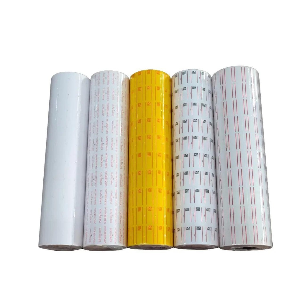 Price Label Tag Rm Sticker 5500 (10pcs/pack) White RM / Yellow RM ...