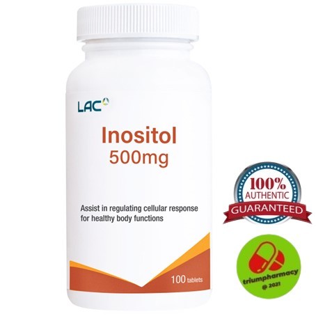 LAC Inositol 500mg (100 tablets) | Shopee Singapore