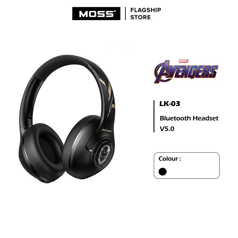 Marvel Avengers LK-03 Wireless Bluetooth Headset Gaming Headphone ...
