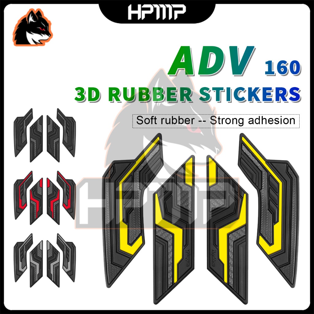 Honda ADV160 Body Sticker Striping Sticker Body Decorative 3D Rubber ...
