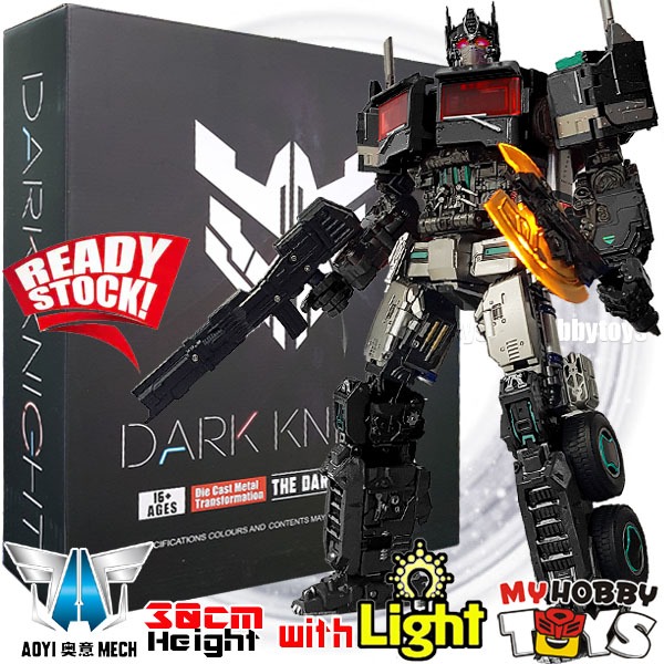 Aoyi Mech Transformable Robot - LS13B Nemesis Black Optimus Prime ...
