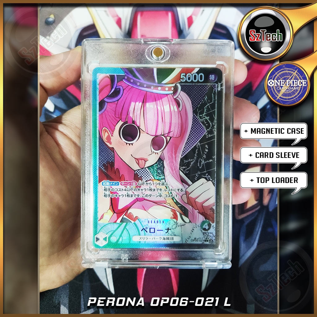 OP06-021 Perona Leader OP TCG ONE PIECE TCG BANDAI ONE PIECE CARD GAME ...