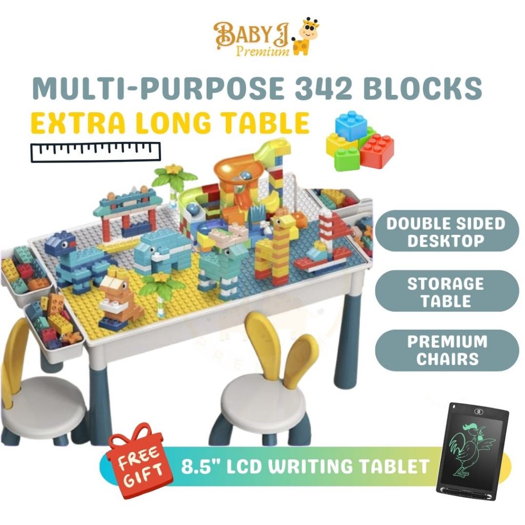 Lego Table Kid Multi-Function Table Duplo Compatible Lego Table Kid ...