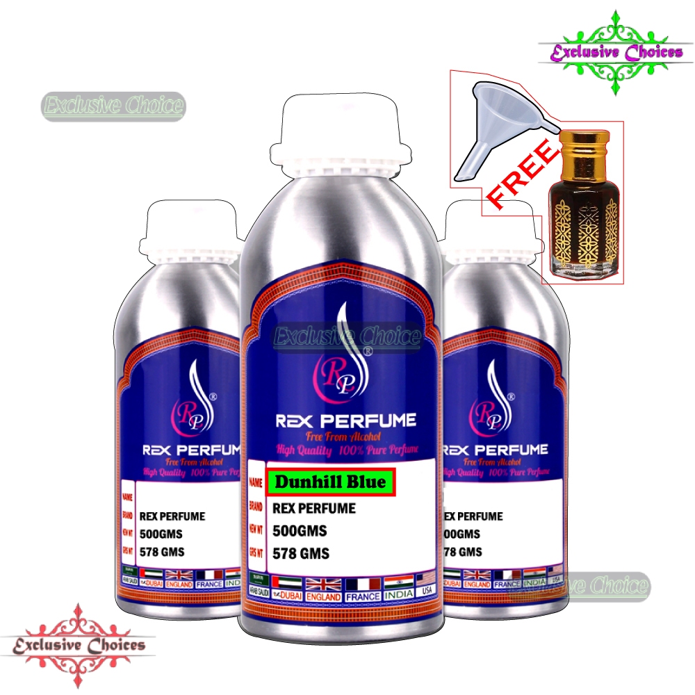 Minyak Wangi "DUNHILL BLUE Attar/Perfume Roll On 500/ 250/ 100/ 50ML ...