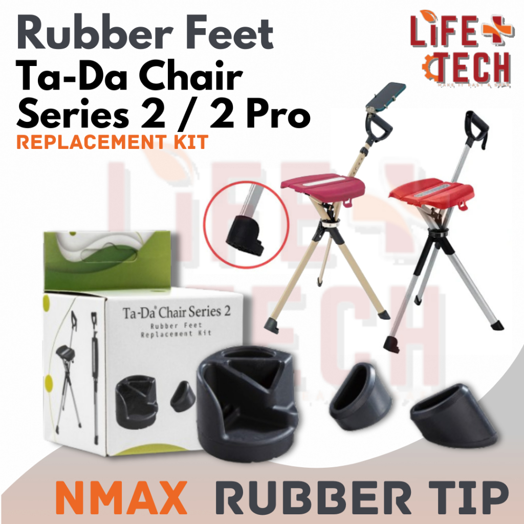 Anti Slip Rubber Tips | Rubber Feet Replacement Kit for Ta-Da Chair ...