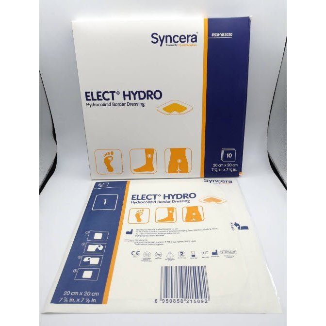 Syncera Elect Hydro Border 20cm x 20cm 10's (Exp: June 2026) | Shopee ...