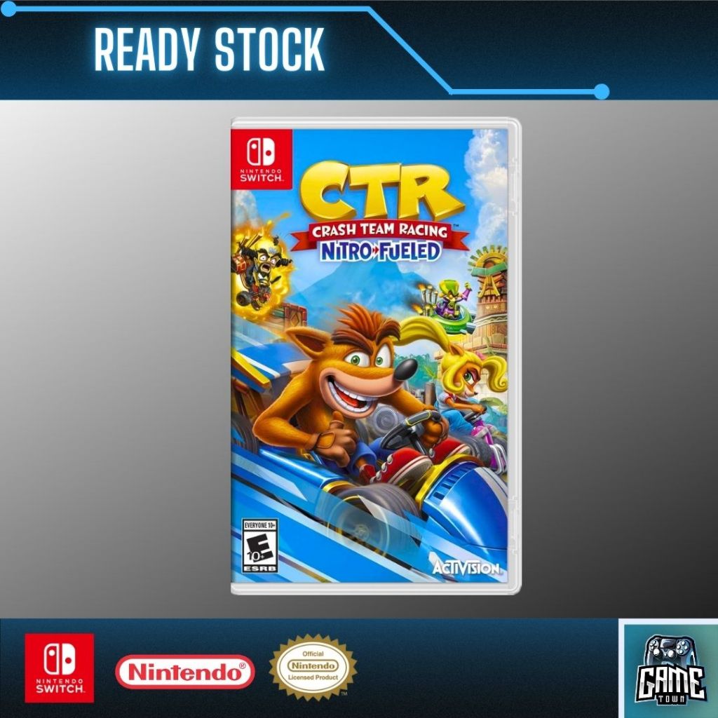 Nintendo Switch CTR / Crash Team Racing Nitro-Fueled 古惑狼赛车 氮气加速 ...