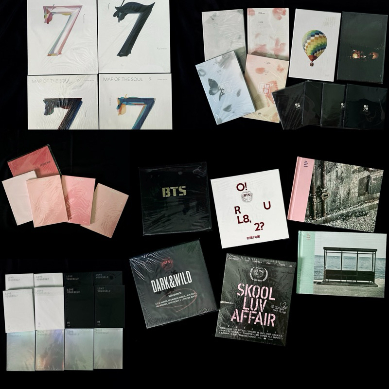 BTS UNSEALED ASSORTED ALBUMS | Shopee Singapore